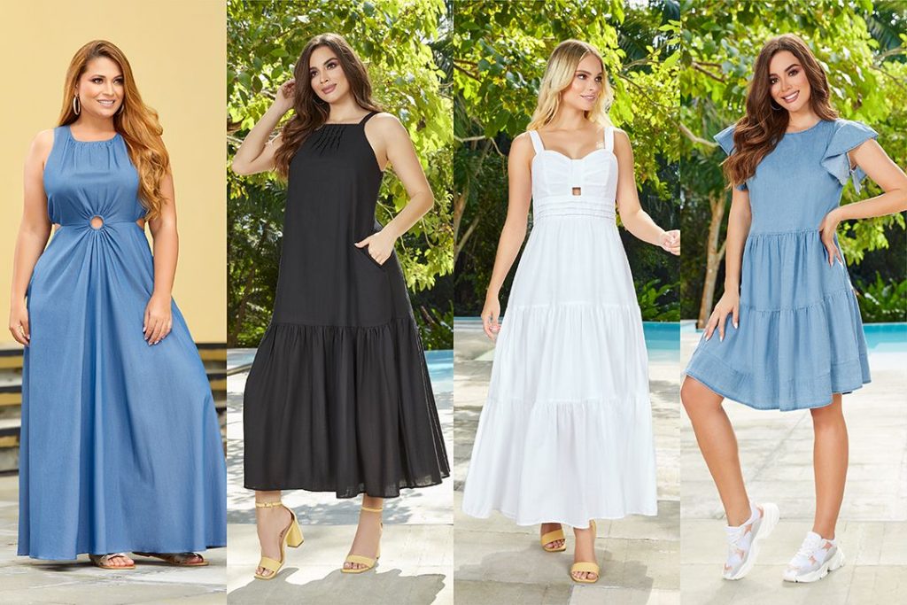 4 Vestidos para verano en tendencia que toda mujer debe tener