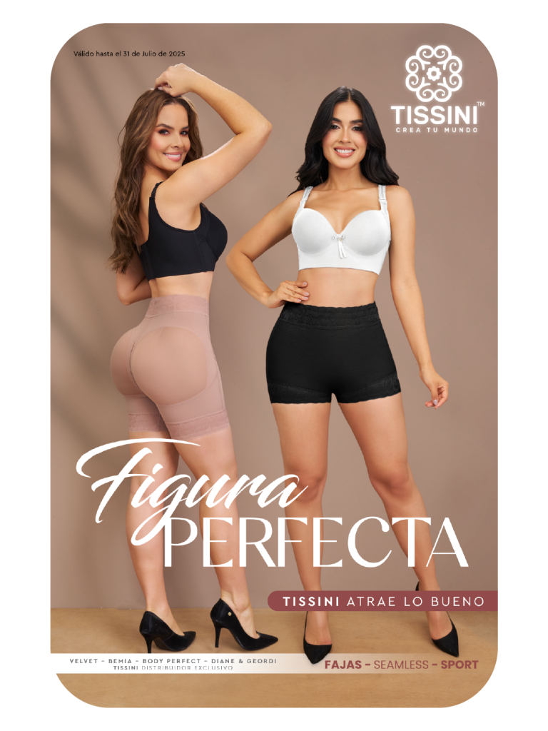 Conoce los Catálogos TISSINI: fajas reductoras, jeans, joyas y más